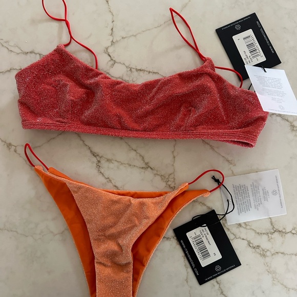 it’s now cool | Other | Its Now Cool Fiesta Crop Top And String Bottoms ...